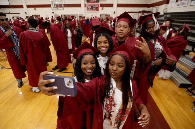 The rain stopped, the skies cleared and the JHS Class of 2024 is on ...