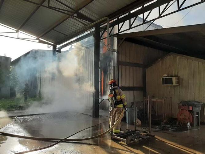 Fire breaks out at Lincoln Lumber on the south side of Jasper | Local ...