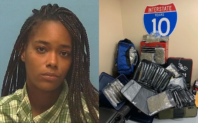 Woman arrested after Orange Co traffic stop reveals 99lbs of marijuana ...