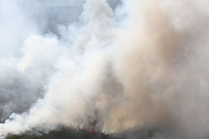 Large wildfire in north Newton County | Local News | kjas.com