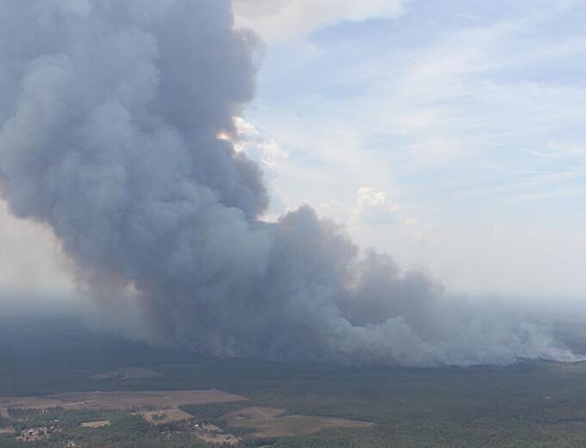SHEARWOOD CREEK FIRE NEAR EBENEZER COMMUNITY WEST OF JASPER 50% ...