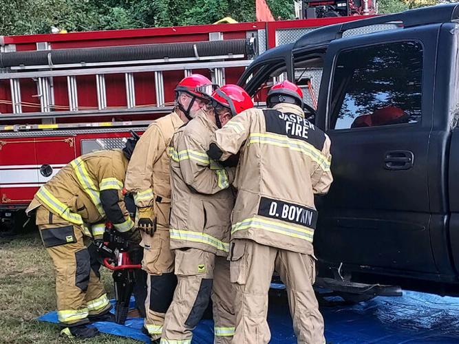 Turn out was great for the Jasper Police Department's Night Out Event ...