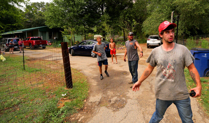 MANDATORY EVACUATION for Merryville, LA as wildfire encroaches | Local ...