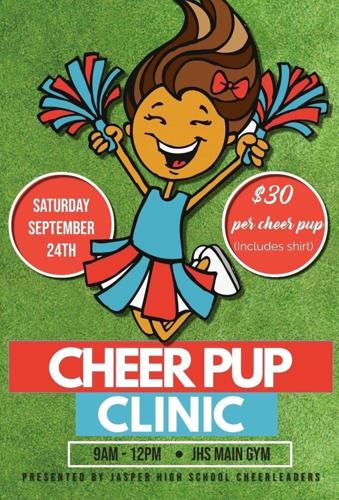 Cheer Pup Clinic will be Sat, Sep 24th | Local Sports | kjas.com