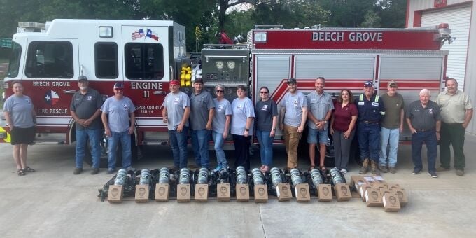 Fire departments in ESD-4 receive new equipment | Local News | kjas.com