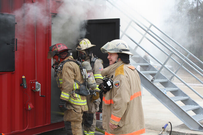 Local leaders and others dedicate new fire training facility | Local ...
