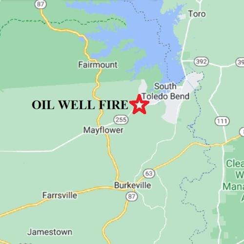 Oil well fire in far northeast Newton County | Local News | kjas.com