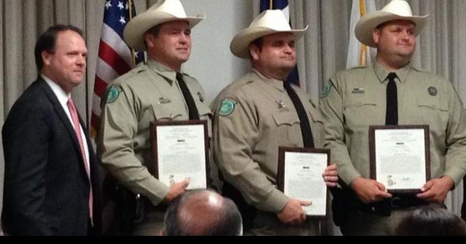 Three local game wardens receive awards in Austin ceremony | Local News ...