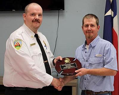 Bob Gary named EEVFD Firefighter of the Year | Local News | kjas.com