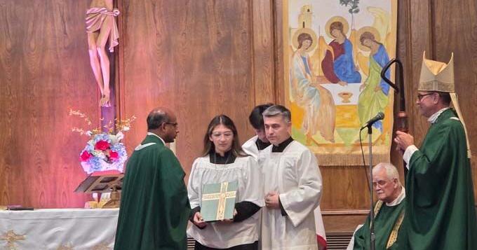 Father Regimon George officially installed as new priest at St. Michael ...