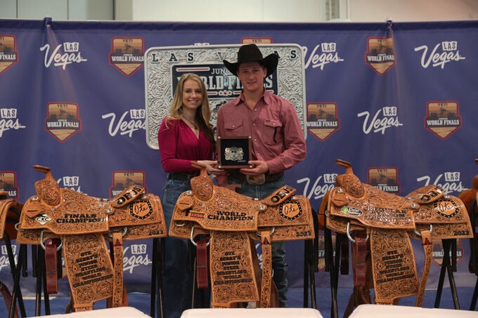 Cole Pugh is the 2023 Ote Berry Junior Steer Wrestling World Champion ...