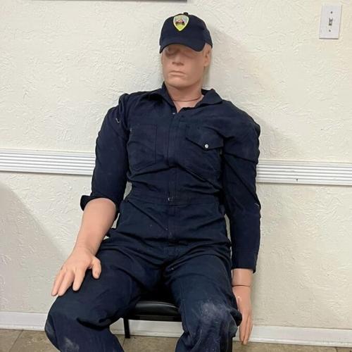 Newest member of the East End Fire Department is a real dummy | Local ...