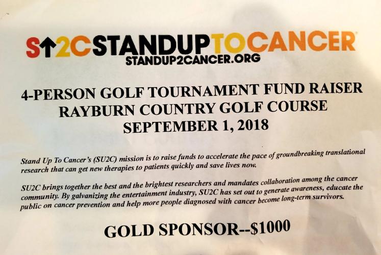 Rayburn Country Golf Course to hold a 4-person Golf Tournament ...