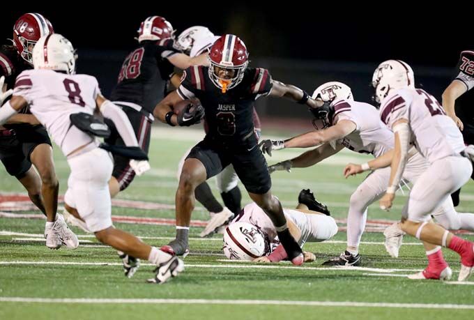 Jasper finishes season with a 57-0 win over Tarkington | Local Sports ...