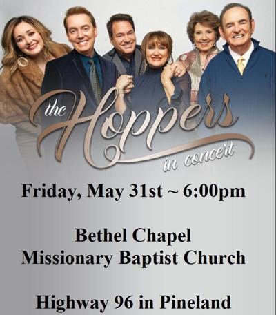 The Hoppers in Pineland on Fri, May 31st | Church News | kjas.com