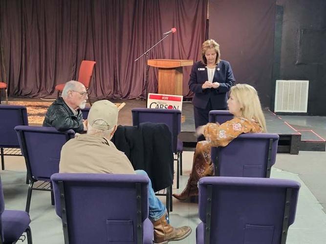 Paulette Carson Has Town Hall Meeting In Woodville | Local News | kjas.com