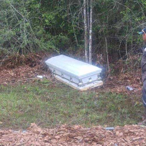 Flood floated caskets out of the ground at a Kirbyville cemetery ...
