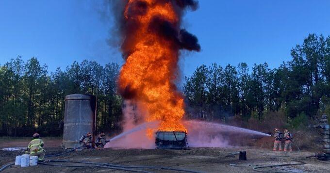 Oil well fire in far northeast Newton County | Local News | kjas.com
