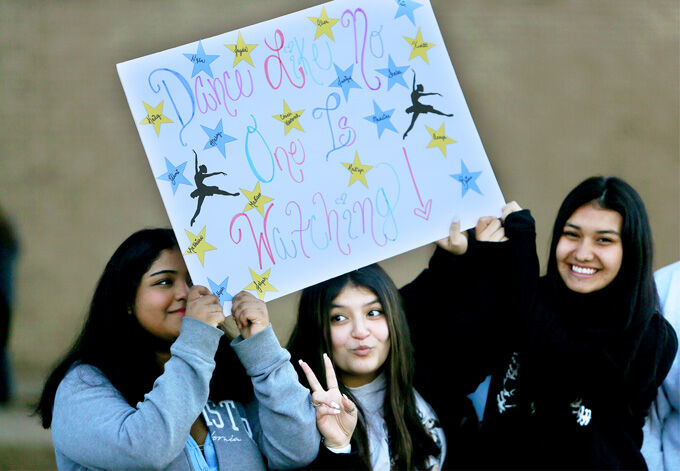 The JHS Crimson Dazzlers head for competition in Dallas | Local News ...