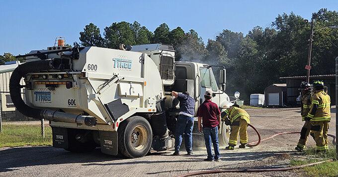 Firemen extinguish burning broom | Local News | kjas.com