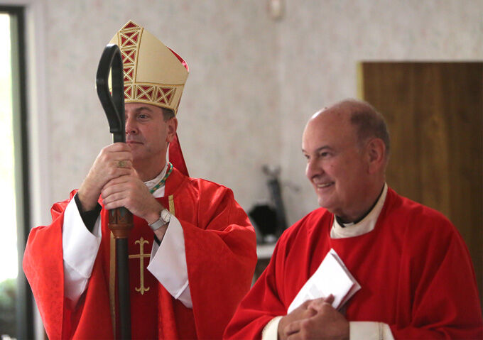 Bishop David Toups visits Jasper | Church News | kjas.com