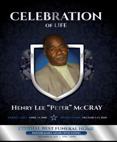 Henry Lee "Peter" McCray | Obituaries | kjas.com