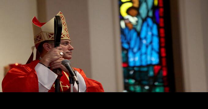Bishop David Toups visits Jasper | Church News | kjas.com
