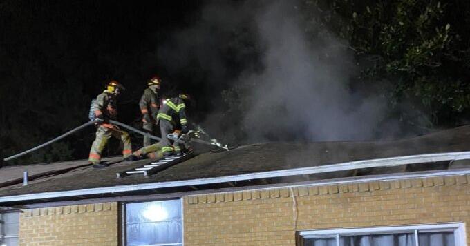 Fire damaged the attic of a home | Local News | kjas.com