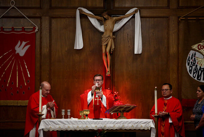 Bishop David Toups visits Jasper | Church News | kjas.com