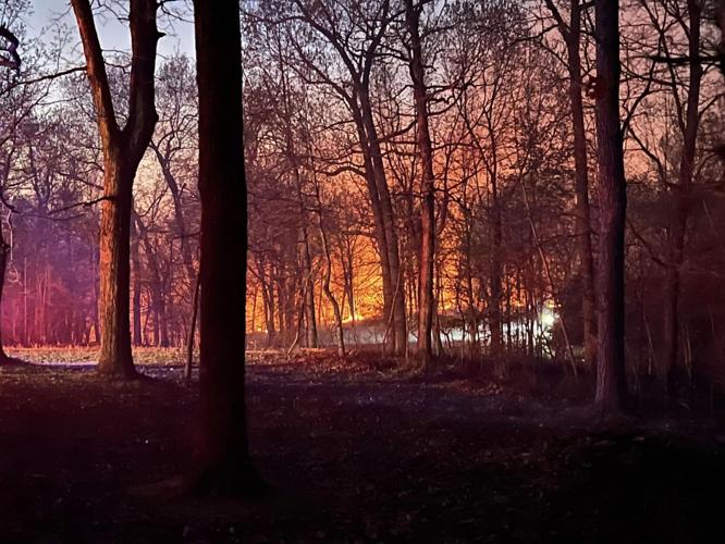 Lake-area firefighters battle 300-acre natural cover fire | Newsroom ...