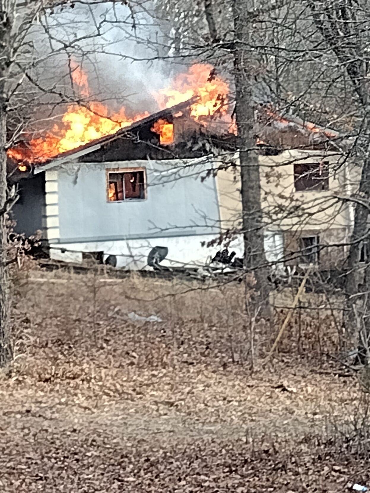 Natural cover fire destroys two structures in Miller County | Newsroom ...