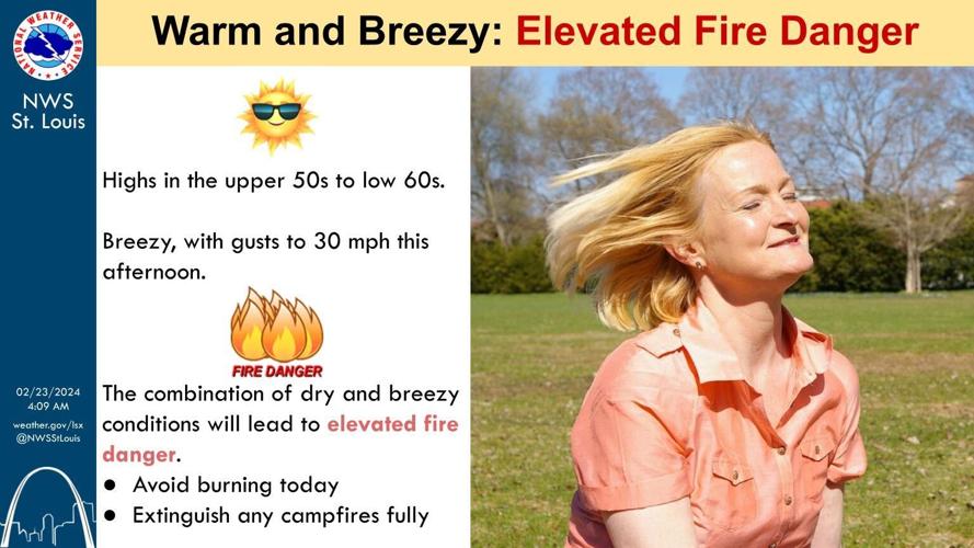 Most of mid-Missouri asked to avoid outdoor burning due to warm, dry ...