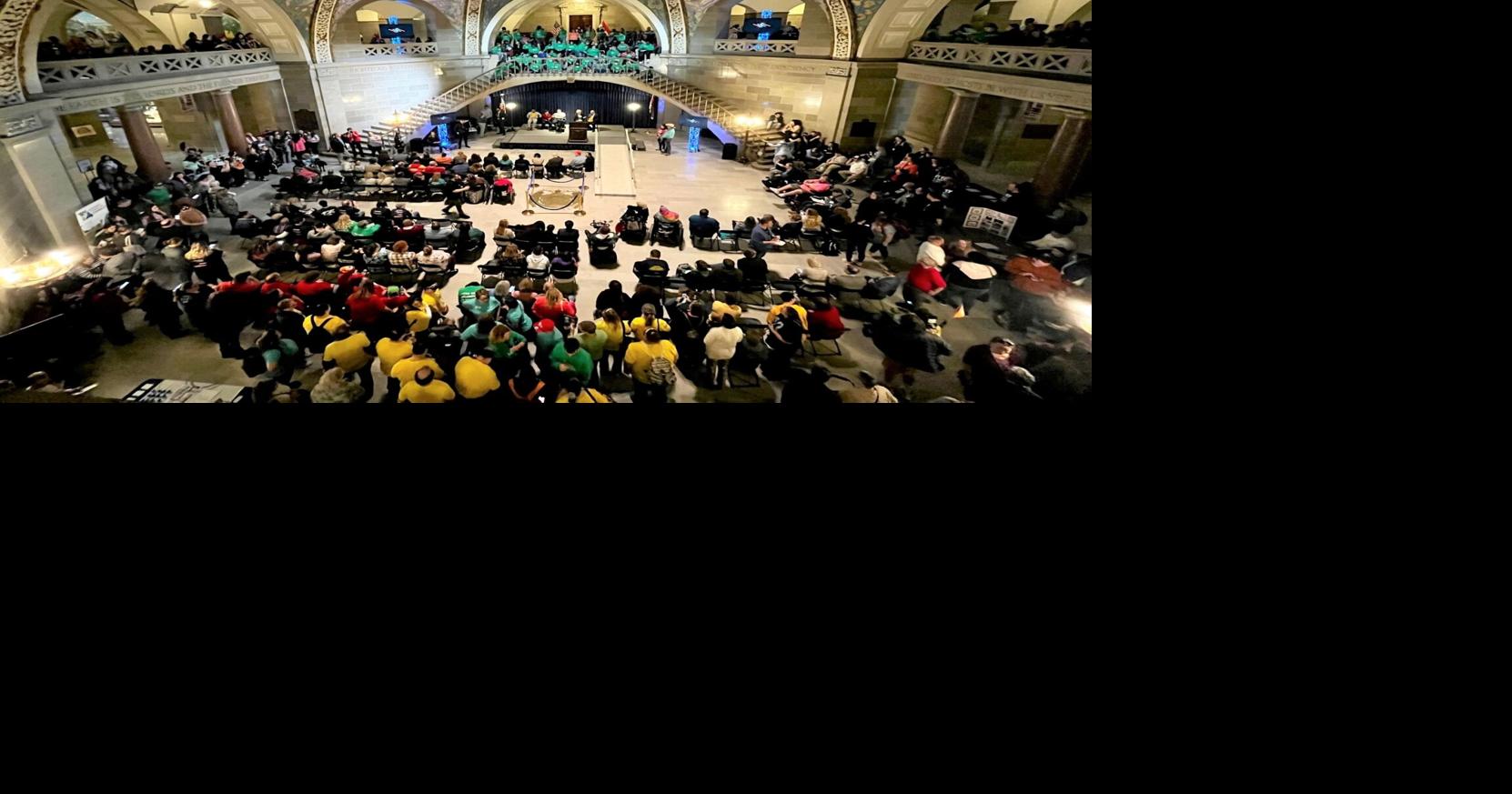 Hundreds gather at state Capitol for Disability Rights Legislative Day ...