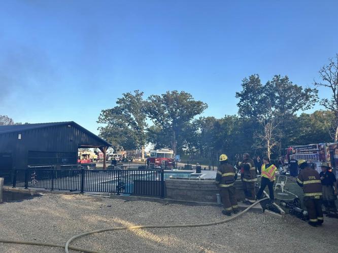 Multiple fire department respond to house fire in Eldon area | Newsroom ...