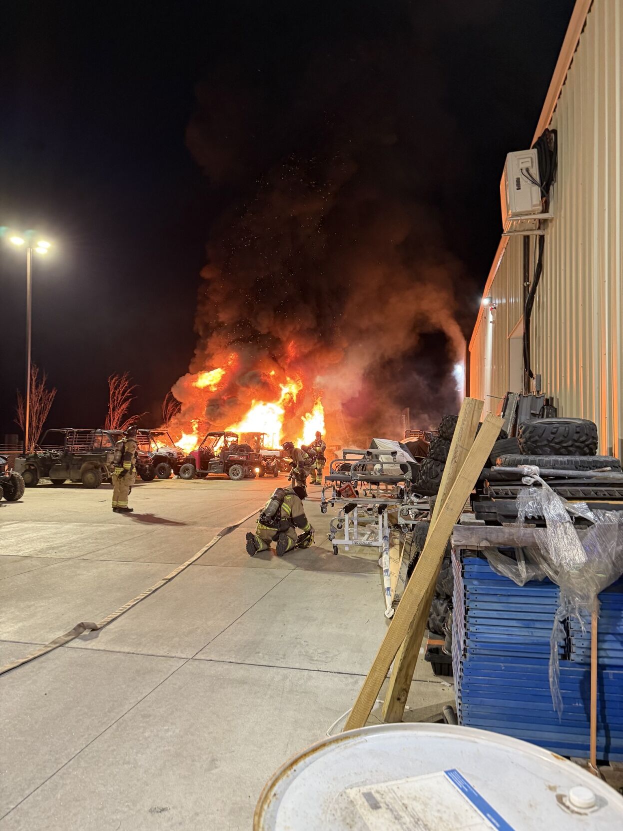 Columbia motorcycle dealership loses up to 10 UTVs in weekend fire ...