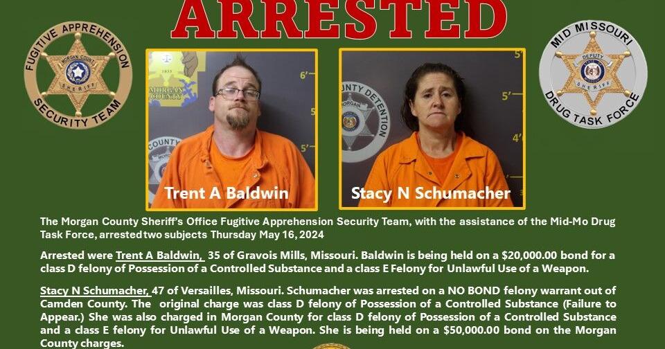 Morgan County couple face drug, weapon charges following raid by ...