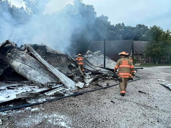 Cat rescued from house fire in Boone County, shop destroyed in separate ...