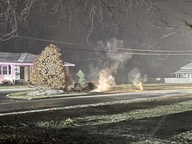 Arcing powerline in Montgomery County turns ground into glass ...