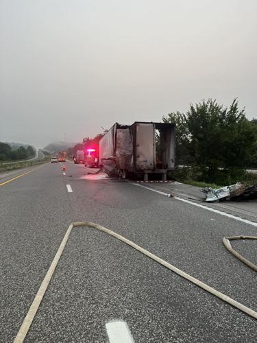 Semi carrying copper wire catches fire in Phelps County | Newsroom ...