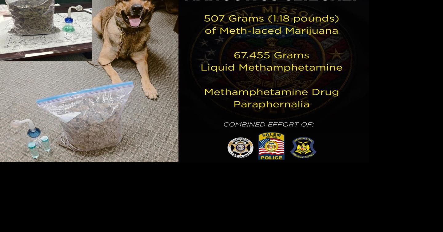 UPDATED: Theft report leads to more than a pound of meth-laced ...