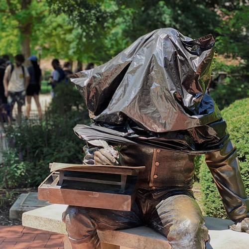 MU student arrested for vandalism near statue of Thomas Jefferson ...
