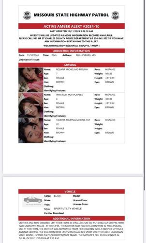 UPDATED: Amber Alert issued in Missouri canceled after everyone is ...