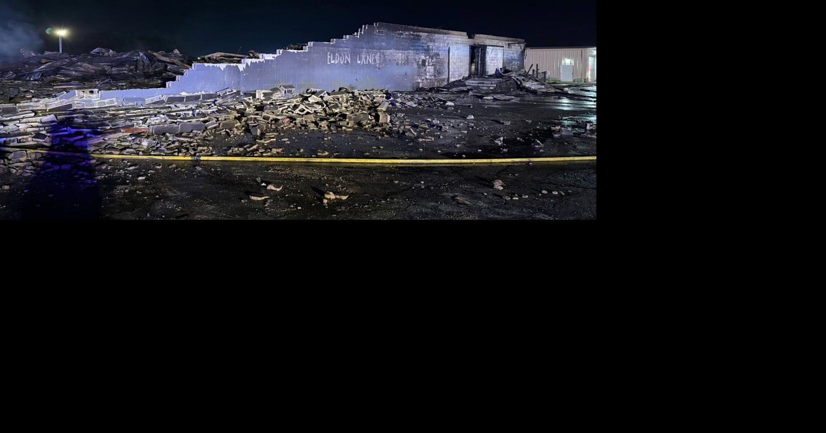 Fire destroys Eldon bowling alley | Newsroom | kjluradio.com