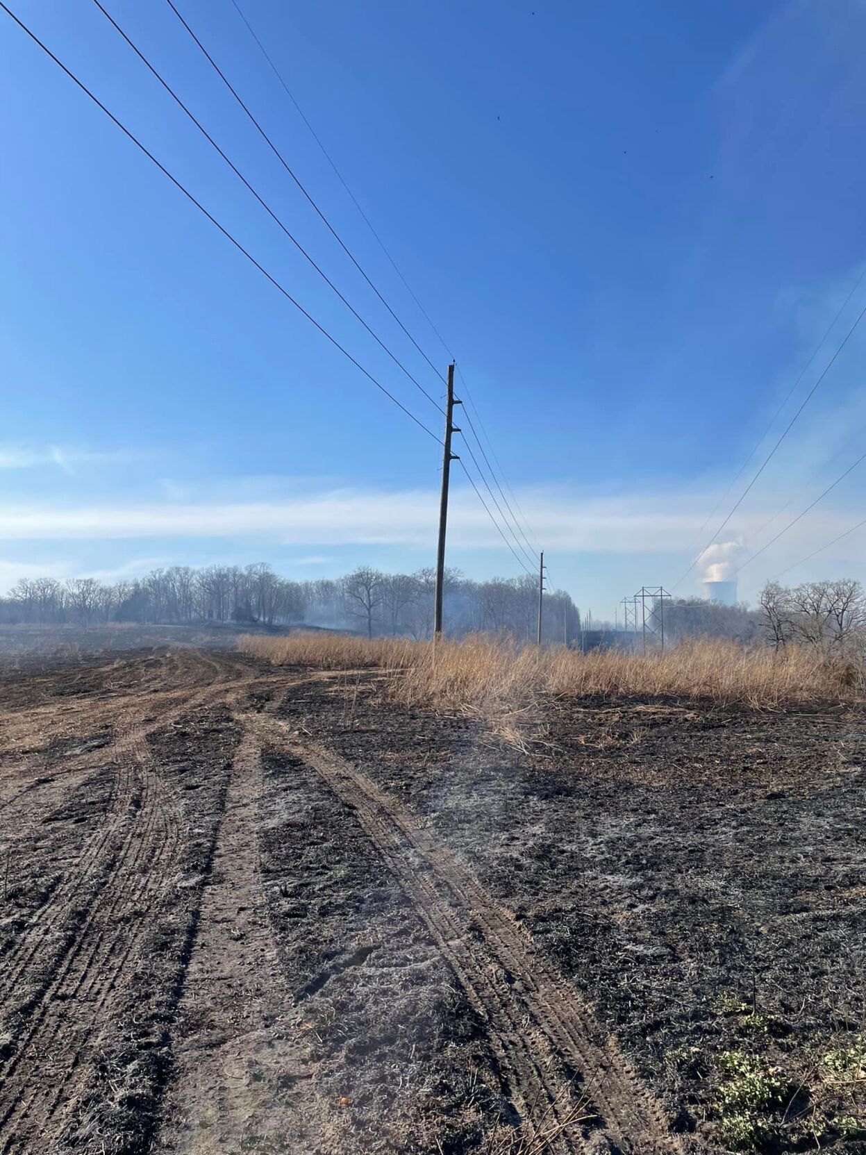 Natural cover fire burns through 500 acres in Callaway County ...