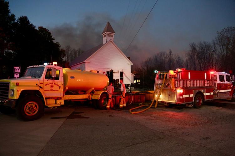 UPDATED: Large natural cover fire in Cooper County shuts down I-70 ...