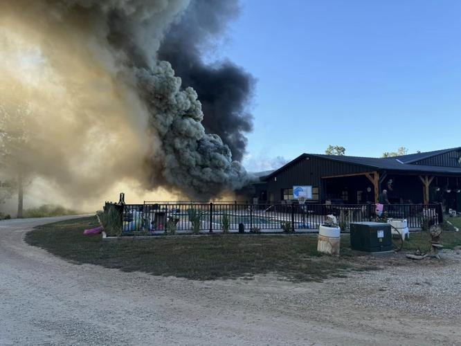 Multiple fire department respond to house fire in Eldon area | Newsroom ...