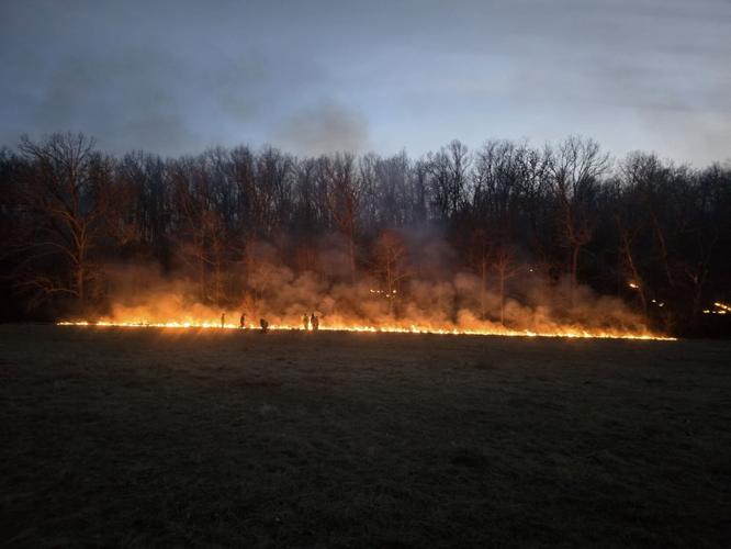 Firefighters spend the weekend batting natural cover fires across mid ...