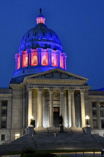Missouri Capitol dome to shine red, white, and blue on the Fourth ...