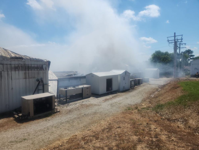 UPDATED: Freeburg ice company destroyed by early morning fire ...