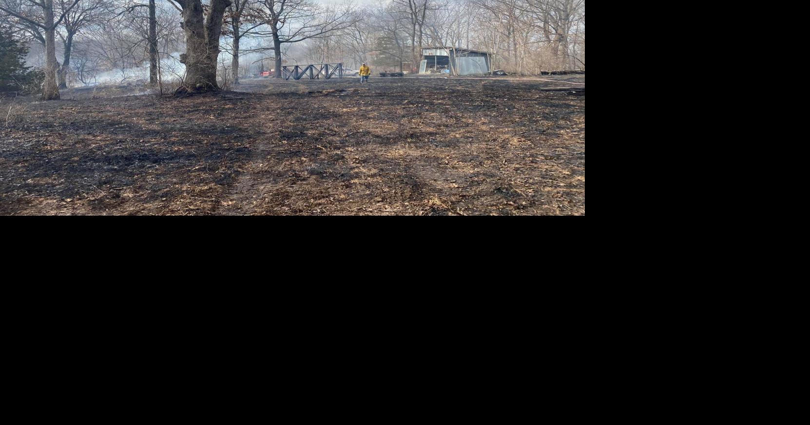 Natural cover fires burn more than 120 acres in Randolph County ...